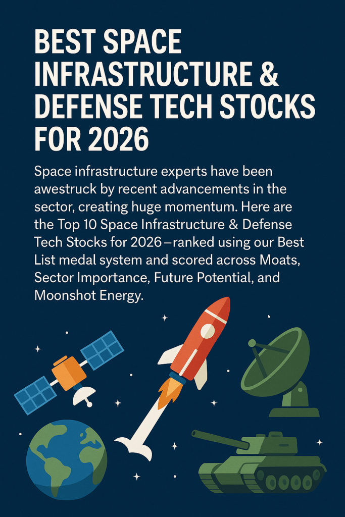 Best Space Infrastructure & Defense Tech Stocks for 2026